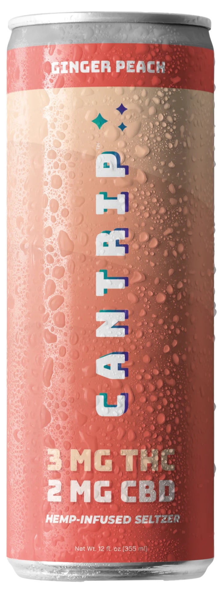 Cantrip - GINGER PEACH SELTZER | Green Star Cannabis